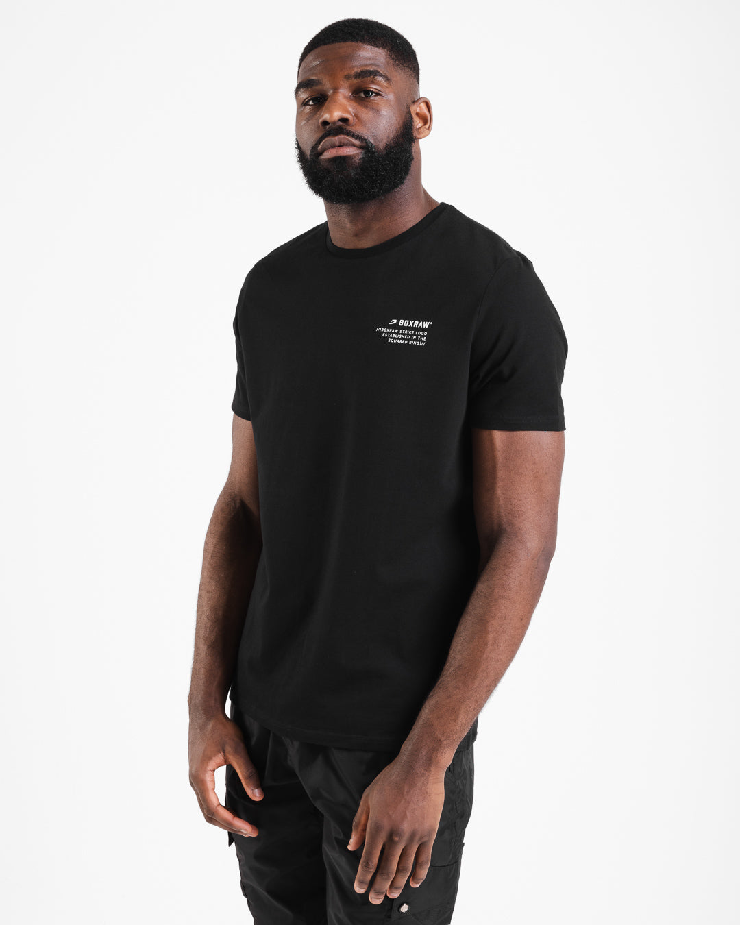 Established Men's Boxing T-Shirt - Black | BOXRAW
