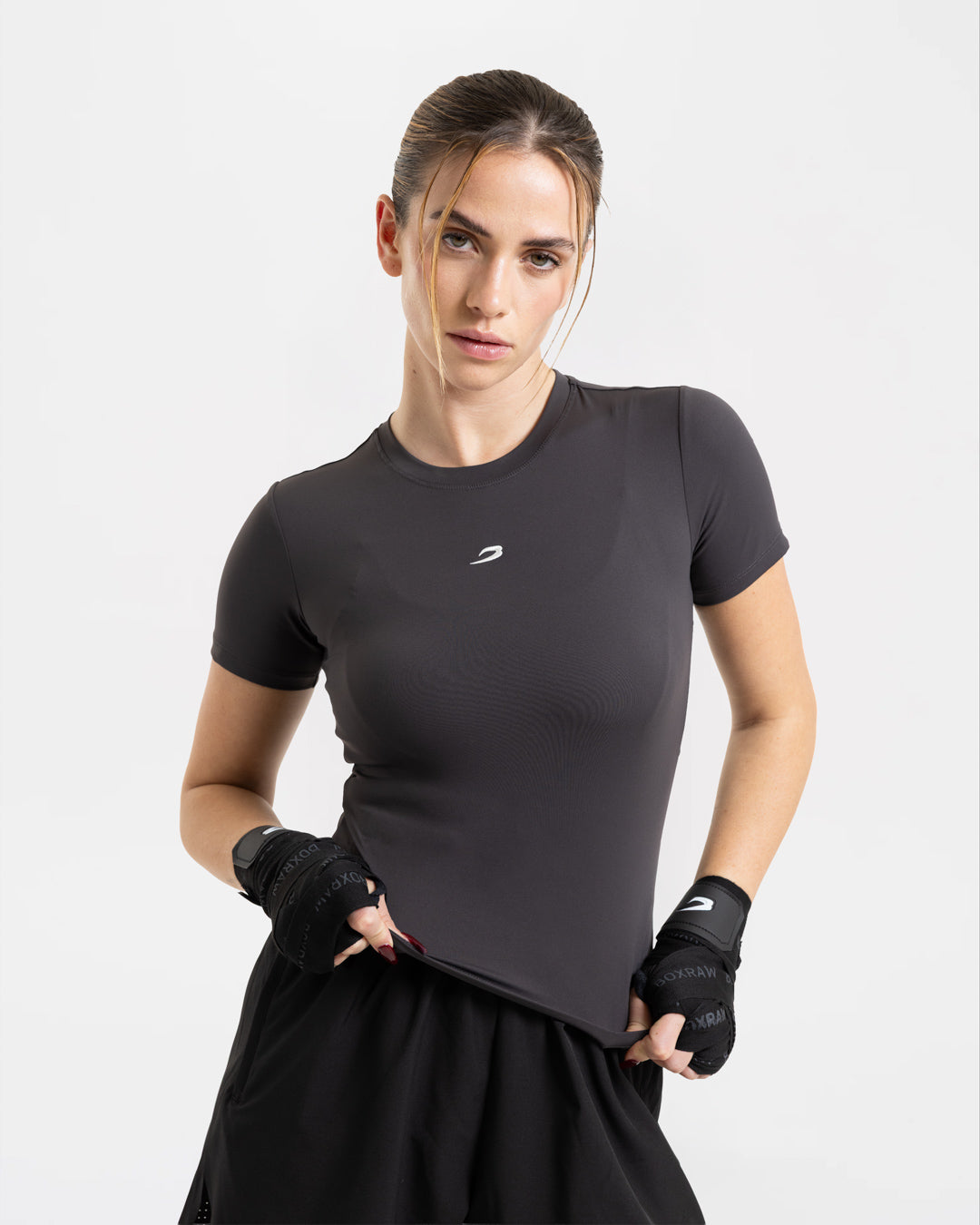Tammy T-Shirt - Grey | BOXRAW
