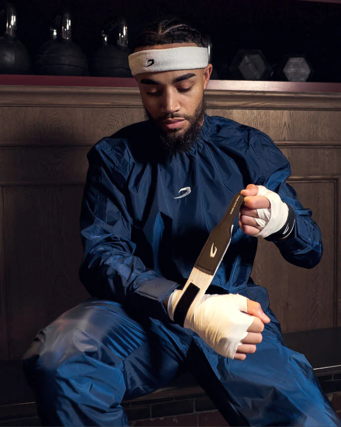 4.5m Disciplined Thought/Action Boxing Hand Wraps | BOXRAW